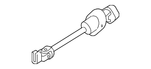 19256702 - Steering Gear Coupling Shaft 2006-2010 Hummer | GMPartsNow