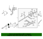 2006-2010 Hummer Multi-Purpose Retainer 19180263 | GMPartsDirect.com