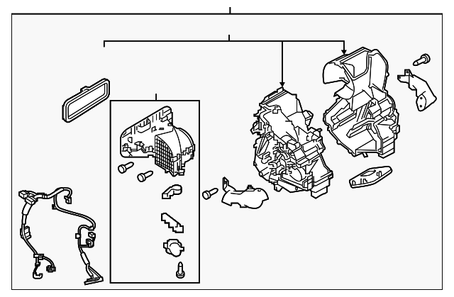 27210-6FK0A - Blower Case - 2017-2021 Nissan | Nissan OEM Parts Direct