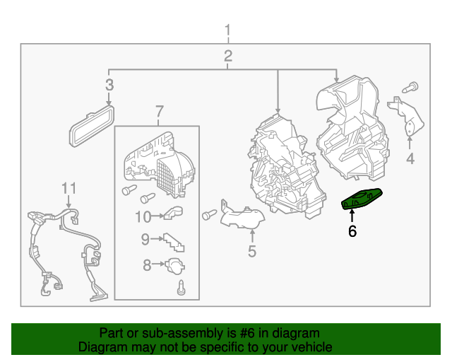 27760-6MM0A - Amplifier 2019-2022 Nissan Rogue Sport | Nissan Parts ...