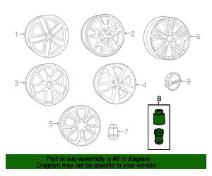 2011-2022 Jeep Lock Set 04726155AA | Mopar Parts Canada