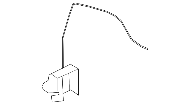 Genuine OEM Ford Part - Release Cable 8C3Z-16916-A | Genuine OEM Ford ...