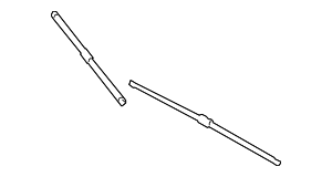Genuine BMW 61-61-0-039-697 | Wiper Blade Set | FREE Shipping on Most ...