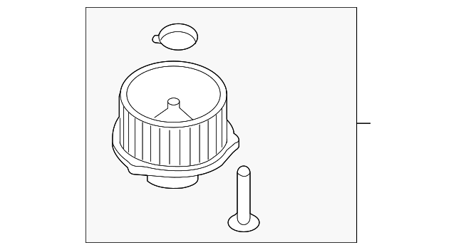 2012-2017 Hyundai Blower Motor 97111-1R000 | OEM Parts Online