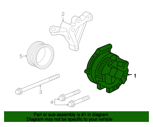 OEM 2003-2006 Honda Alternator 31100-RAA-A05 | Honda Automotive Parts