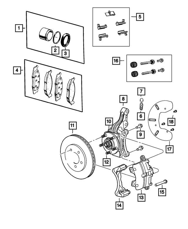 2007-2023 Mopar Hex Flange Head Screw 6105078AA | My Mopar Parts