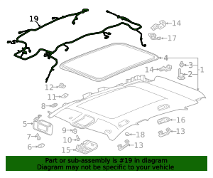 2020 Cadillac XT4 Forward Lamp Wiring Harness 84530881 | GMPartsDirect.com