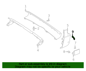 910-820-48-00 - Reflector Panel 2019-2024 Mercedes-Benz | Mercedes-Benz ...