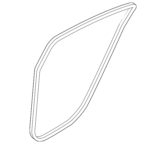 83110-B0000 - Rear Weather-Strip 2017-2018 Kia Forte | Kia.Parts Store