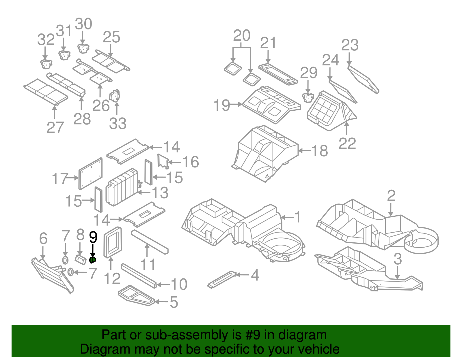 52468108 - HVAC Heater Core Clip 2002-2006 GM | Gateway Buick GMC Parts