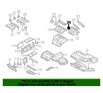 2005-2009 GM Air Conditioning Vacuum Actuator 89018677 GM ...