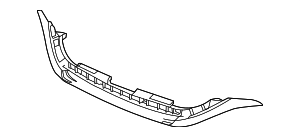 71127-T0A-003 - Garnish Front Grille (Lower) - 2012 Honda CR-V ...