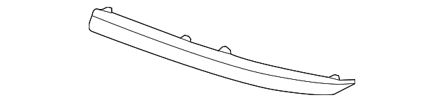 71124-T0G-A01 - Molding L Front Grille Center - 2012-2014 Honda CR-V ...