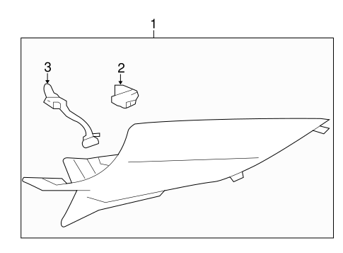 Interior Trim - Quarter Panels for 2014 Mitsubishi Lancer | Mitsubishi ...