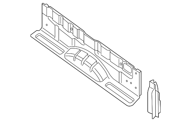 2017-2018 Nissan Inner Panel Assembly - Passenger Side (RH) 93380-EZ00A ...
