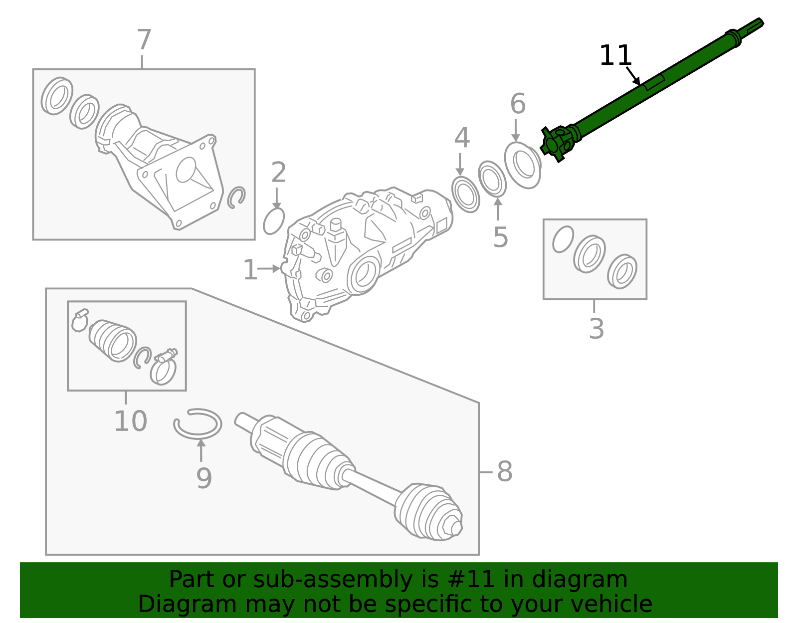 Genuine BMW 26-20-5-A41-094 | Drive Shaft | FREE Shipping on Most ...