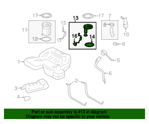 19209056 - OEM GM Fuel Sender Unit | GMPartsCenter.net | GM Parts Center