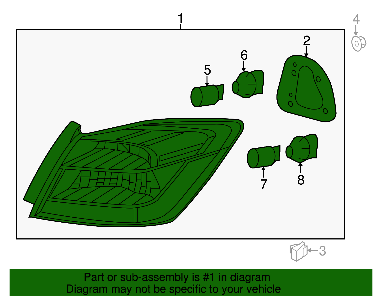 33500-T2A-A01 - 2013-2015 Honda Accord - Taillight Assembly R | Honda ...