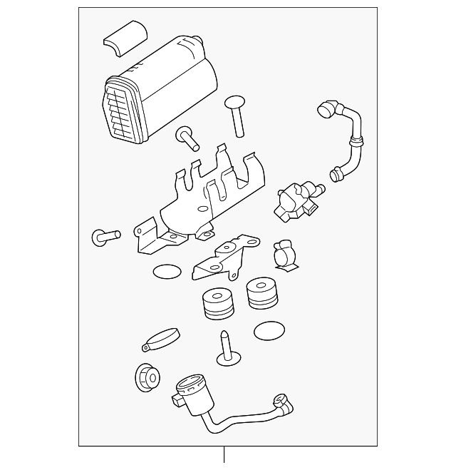 LR155135 - Vapor Canister - 2021-2022 Land Rover | LandRoverLakeBluff