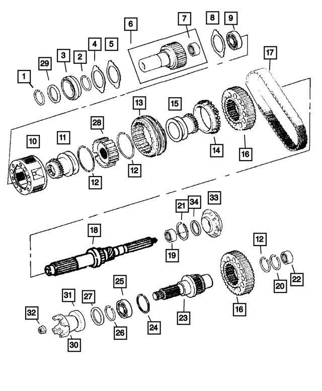 2004 Dodge Transfer Case Flange Slinger 5161433AB | QuirkParts