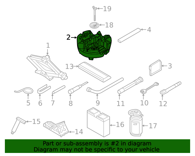 4M8-012-109-C - Trunk Floor Storage Box 2019-2023 Audi | AutoNation Parts