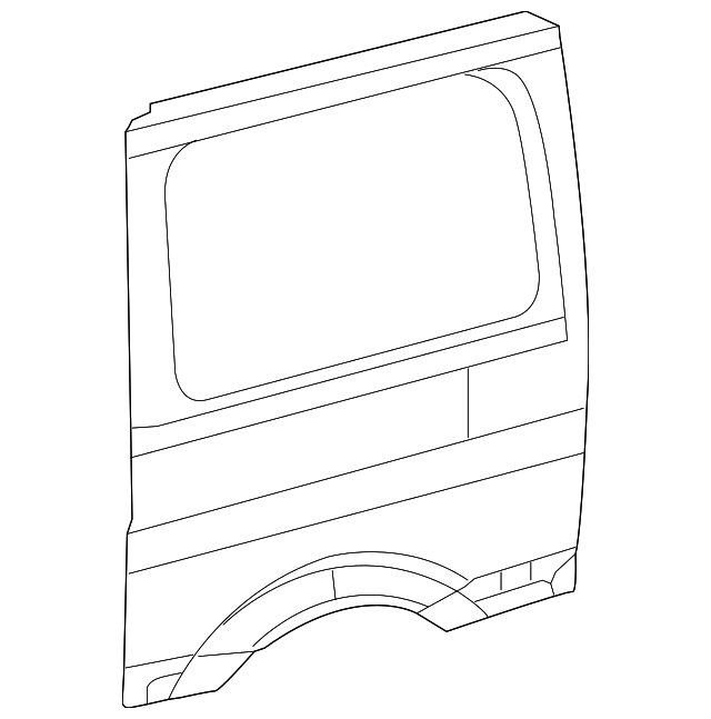 906-637-13-09 - Rear Panel 2010-2018 Mercedes-Benz | Mercedes-Benz USA ...