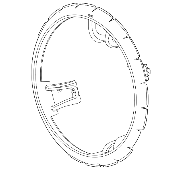 2020-2023 GM Engine Coolant Fan Rear Shroud 87868034 | OEM Parts Online