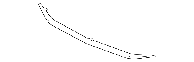 71125-TP6-A01 - Molding Front Grille (Lower) - 2010-2012 Honda | Honda ...