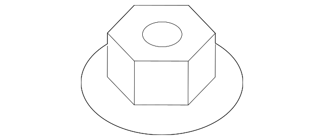 2015-2023 Volvo Strut Lock Nut 30741325 | TascaParts.com