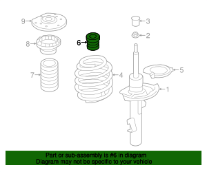 2011-2018 Volvo Bumper 31323215 | TascaParts.com