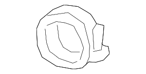 2020-2022 Cadillac XT5 Radiator Inlet Hose Clip 11548672 ...