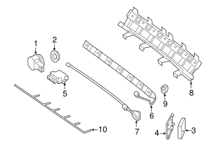 2019-2021 Mercedes-Benz Sensor Rivet 001-990-22-92 | MB OEM Parts