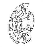 2011-2019 GM Rear Brake Shield 22937749 GM | GMPartsDirect.com