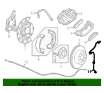 2015-2019 GM Rear Wheel Speed Sensor 84051224 GM | GMPartsDirect.com