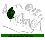 2011-2019 GM Rear Brake Shield 22937749 GM | GMPartsDirect.com