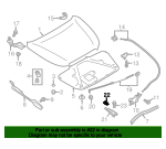 2012-2024 Subaru Bracket Clamp 57255AG000 | Subaru Parts Store