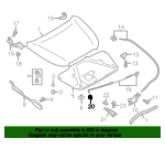 2012-2021 Subaru Support Rod Grommet 909210230 | Subaru Parts Store