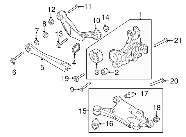2017-2020 Volvo Trailing Arm 31387207 | TascaParts.com