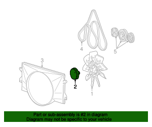 1990-1997 Ford Fan Clutch F4TZ-8A616-A | TascaParts.com