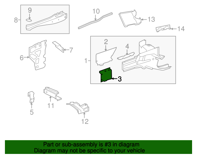 204-620-15-67 - Rail Section 2010-2017 Mercedes-Benz | AutoNationParts.com