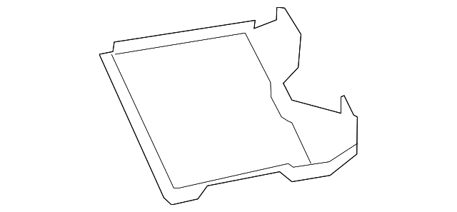 204-620-00-18 - Battery Tray 2008-2015 Mercedes-Benz | Mercedes-Benz ...