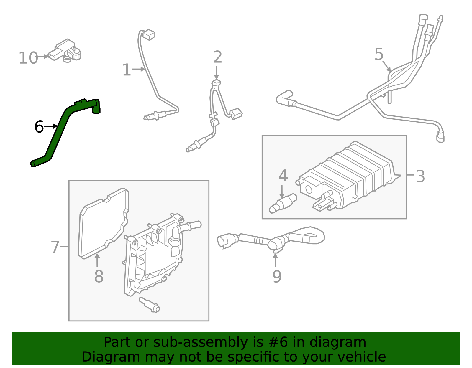 KB3Z-6758-A - Tube Assembly 2019-2023 Ford Ranger | Big 3 Auto Parts