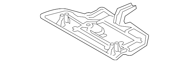2016-2020 Toyota Under Cover 55607-WB001 | Toyota Parts Center