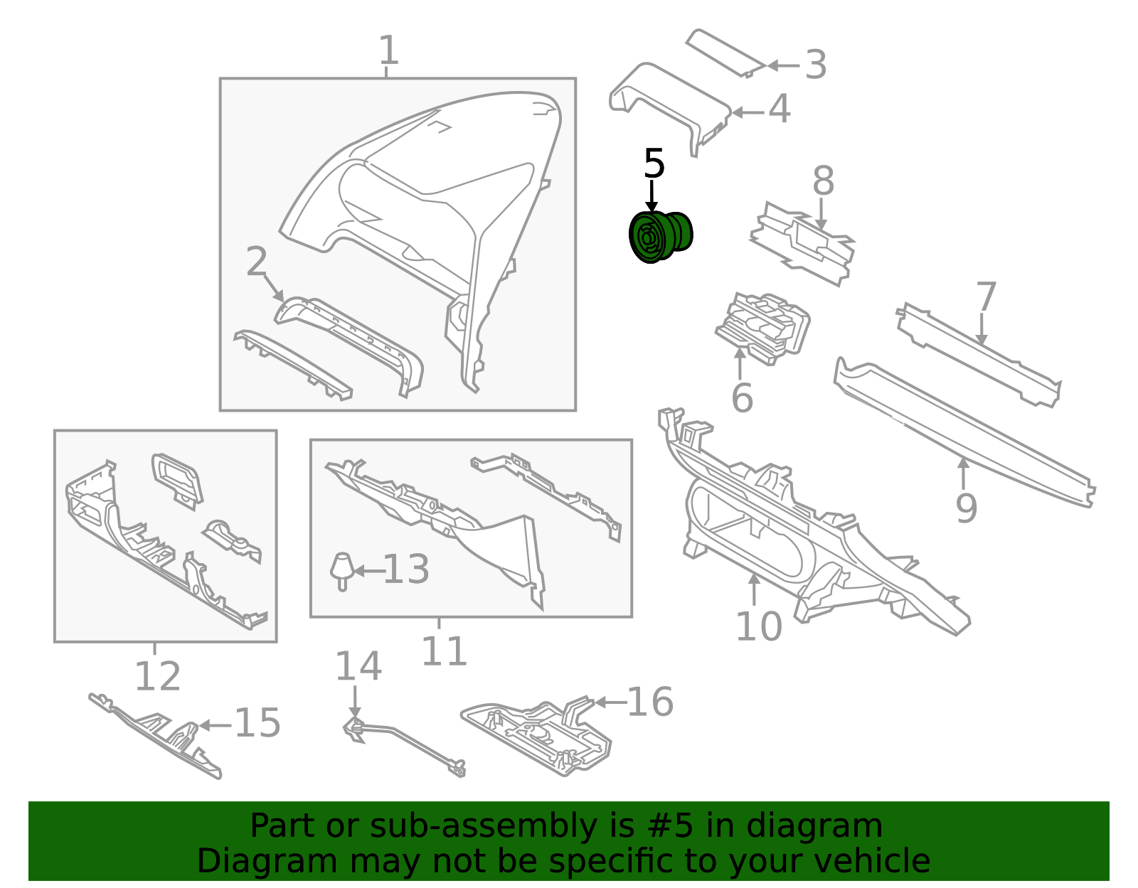 55670-WB002 - 2019-2020 Toyota Yaris - Air Vent | Sparks Parts