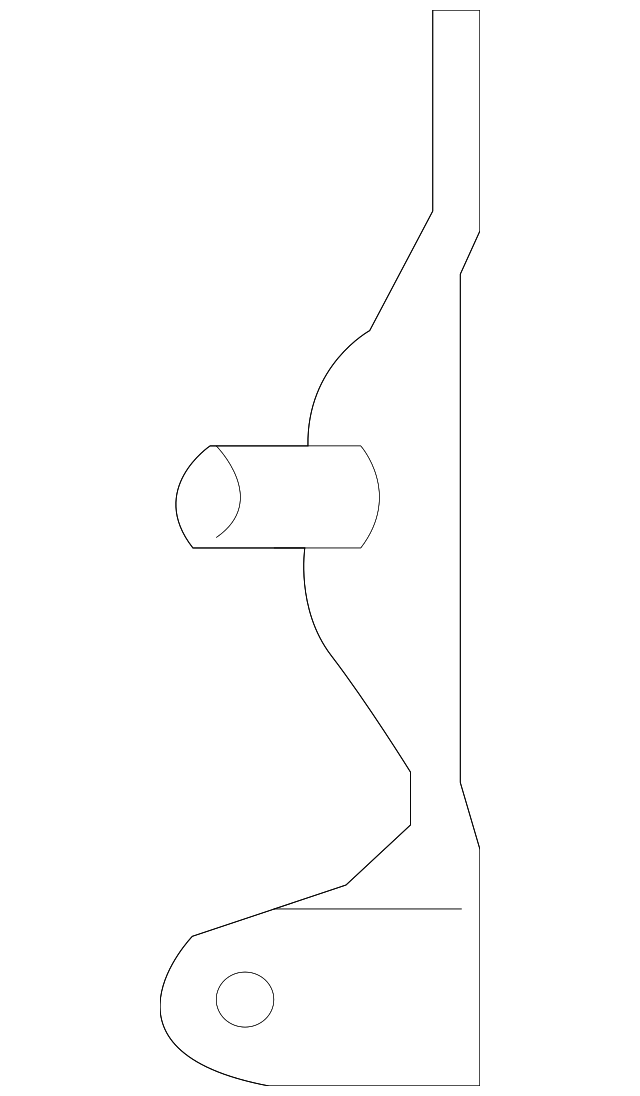 2014-2019 Toyota Highlander Lift Cylinder Lower Bracket 68948-0E010 ...