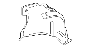51-71-7-356-823 - Rear Fender Liner - 2014-2021 BMW | Buy BMW Parts Now
