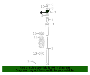 55311-H5000 - Suspension Shock Absorber Mount 2018-2025 Kia | Kia.Parts ...