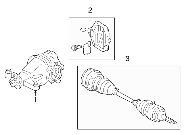 2013-2021 Lexus Axle Cover 41108-30020 | OEM Parts Online