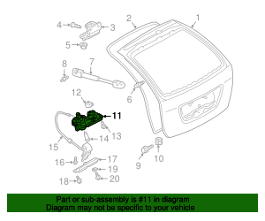 203-740-11-93 - Handle 2003-2005 Mercedes-Benz | AutoNationParts.com