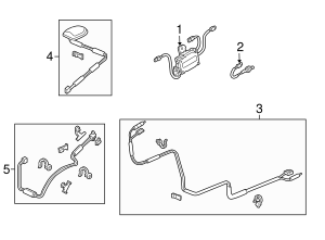 39150-SDA-L41ZJ - Antenna Assembly, XM *YR562P* (Carbon Bronze Pearl ...